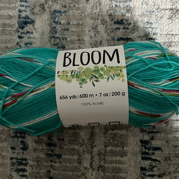 Premier | Other | Skein Bloom Self Patterning Yarn In Color Hummingbird ...